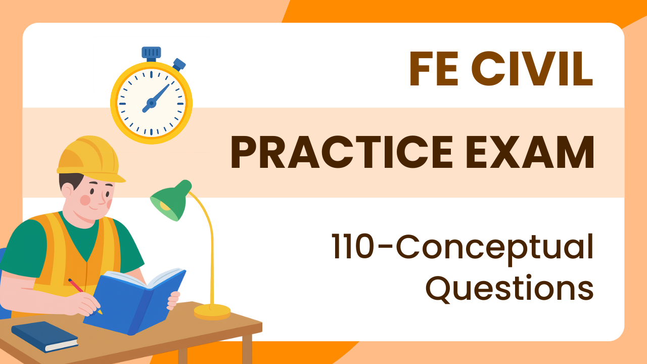 2026 Conceptual FE Civil Practice Exam 02 - Genie Prep